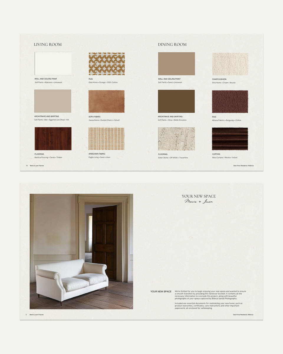 Client Handover Template – Casa Ren Studio