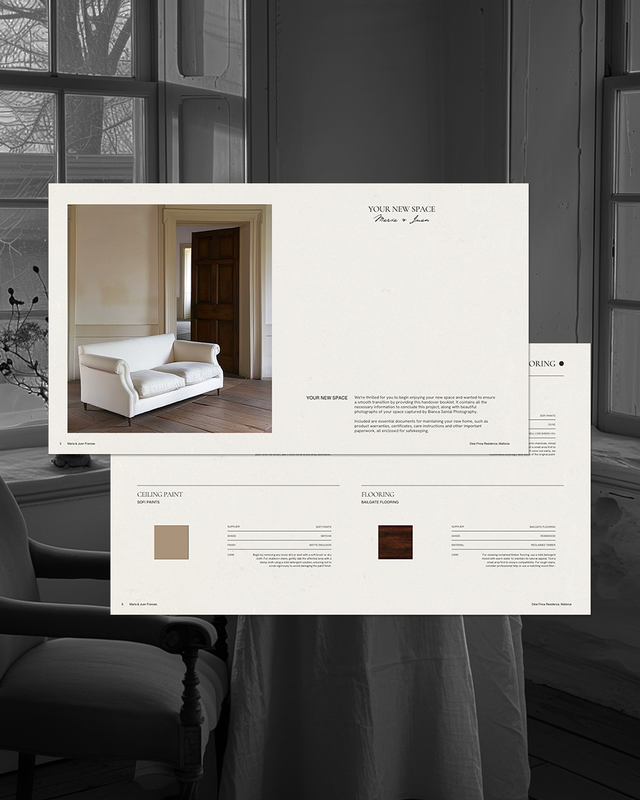 Client Handover Template – Casa Ren Studio