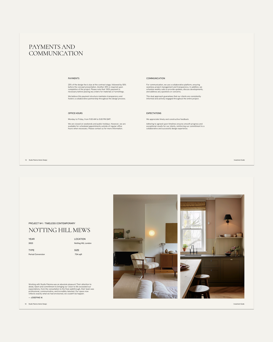 Client Enquiry Template – Casa Ren Studio