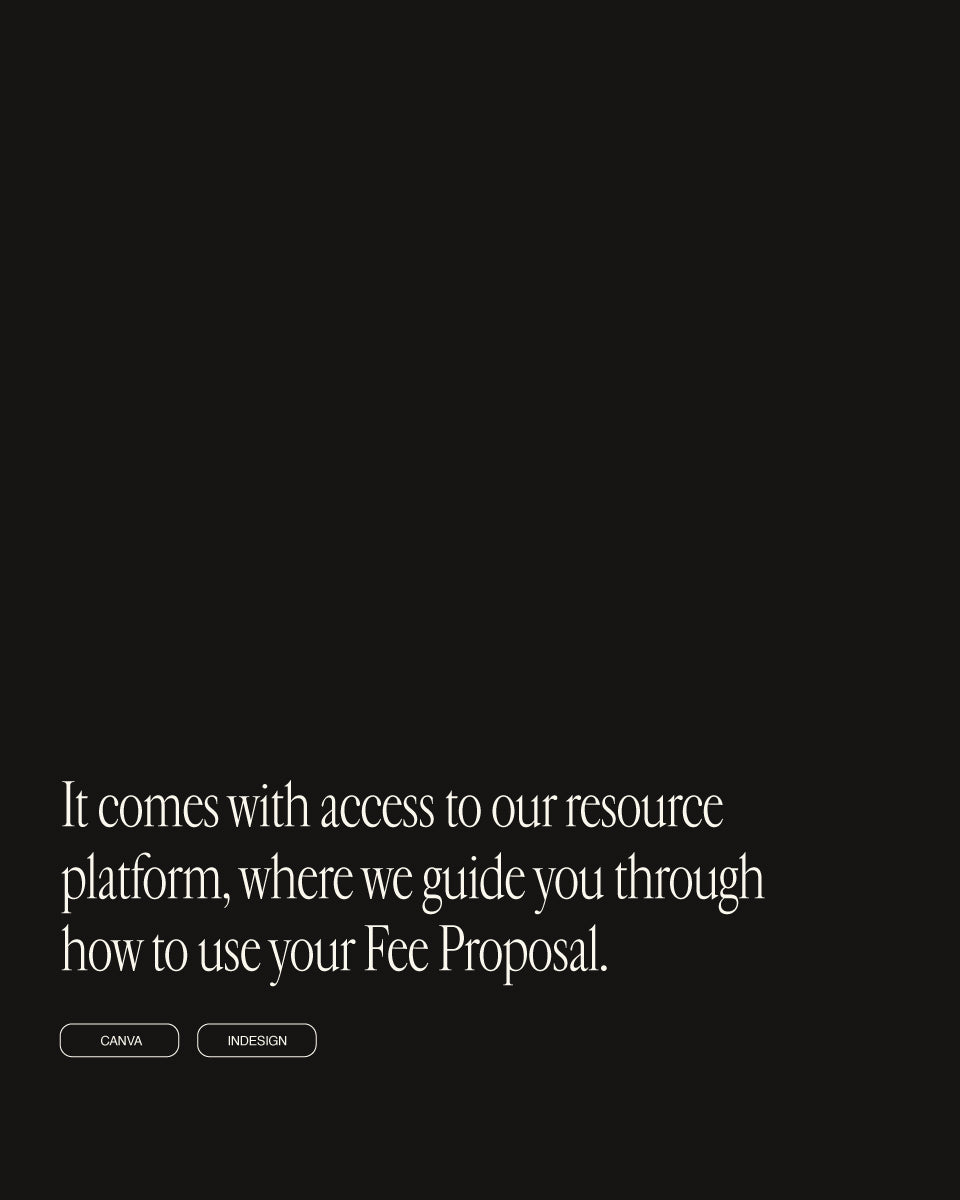 Fee Proposal Template for Interior Designers and Architects – Casa Ren ...