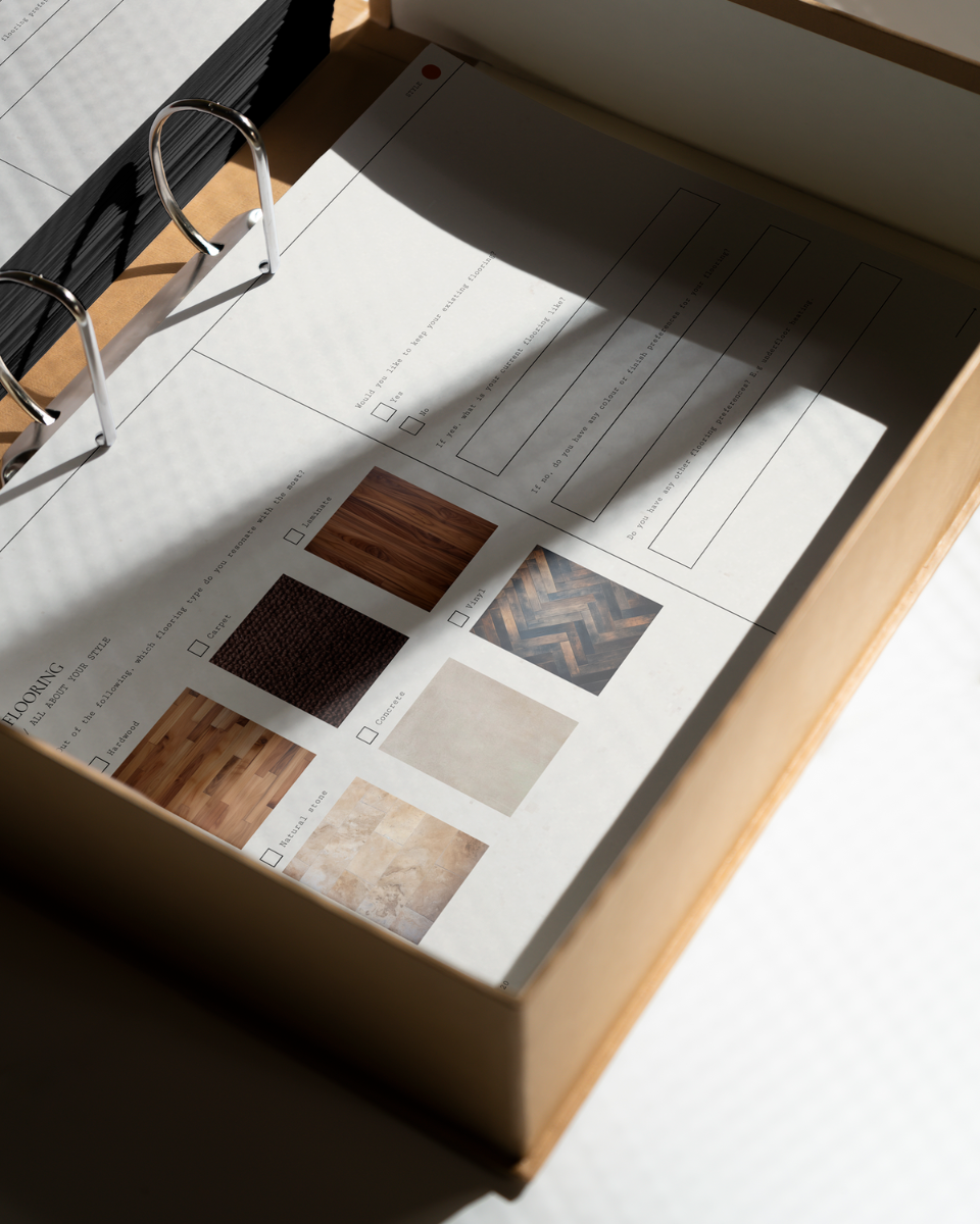 Design Questionnaire Collection – Casa Ren Studio