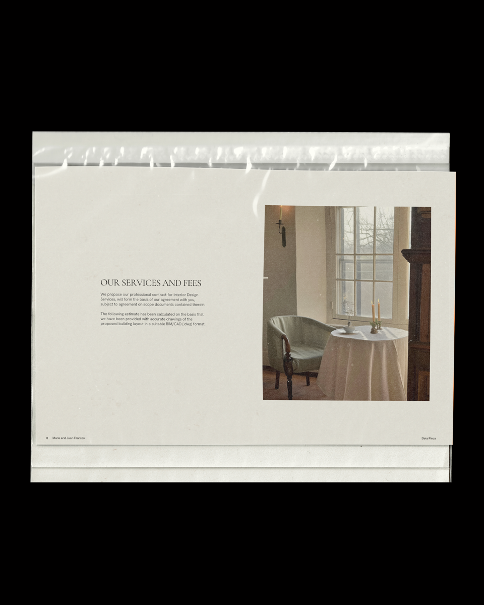 Fee Proposal Template for Interior Designers and Architects – Casa Ren ...