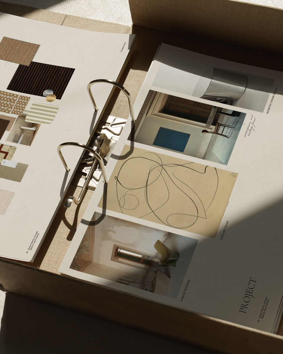 Concept and Development Presentation Template for Interior Designers – Casa Ren Studio