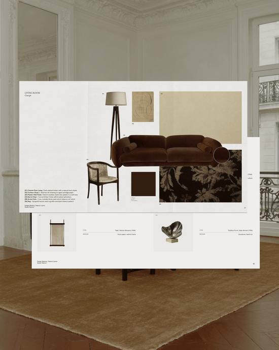 Interior Design Presentation Template - Casa Ren Studio