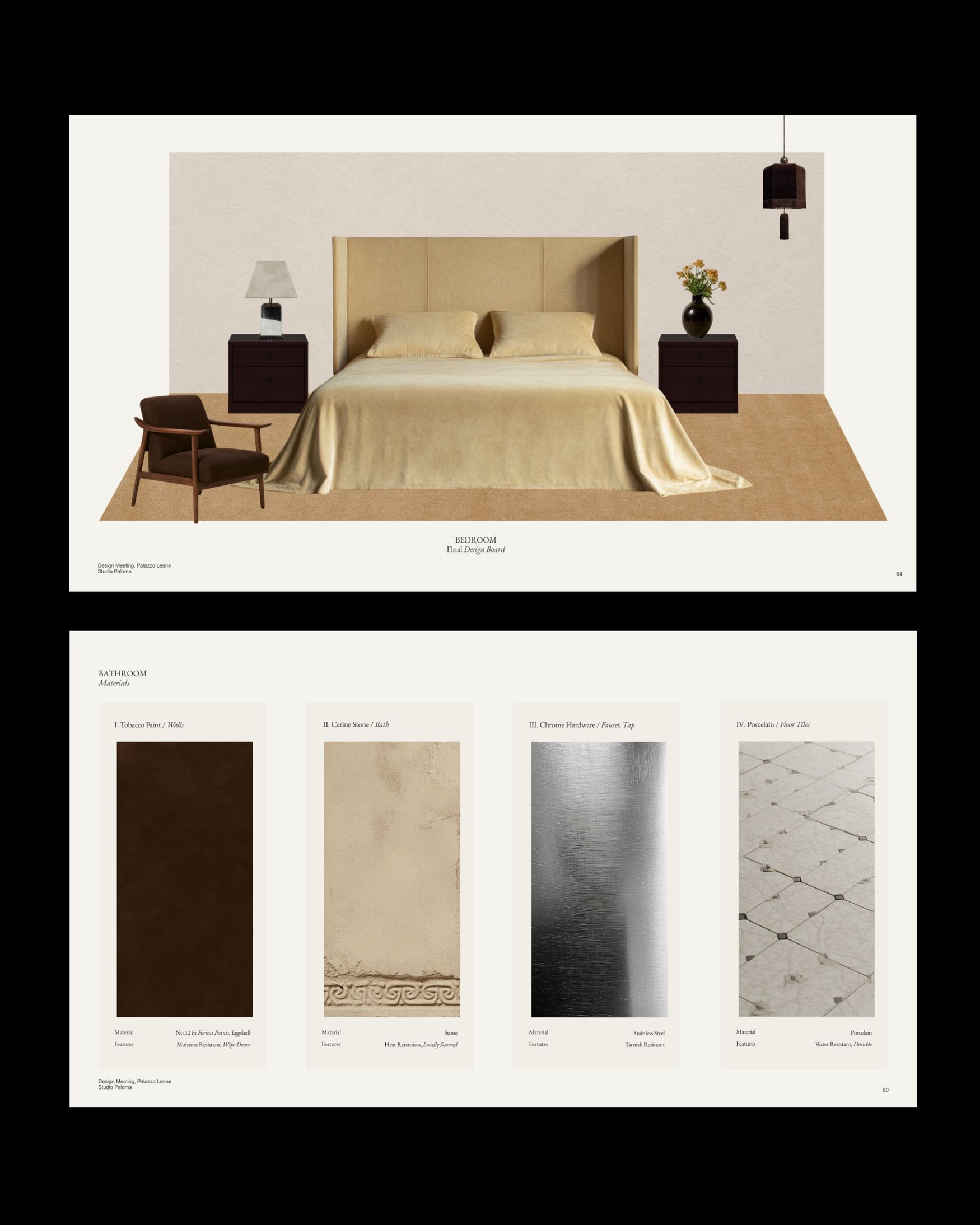 Interior Design Presentation Template - Casa Ren Studio