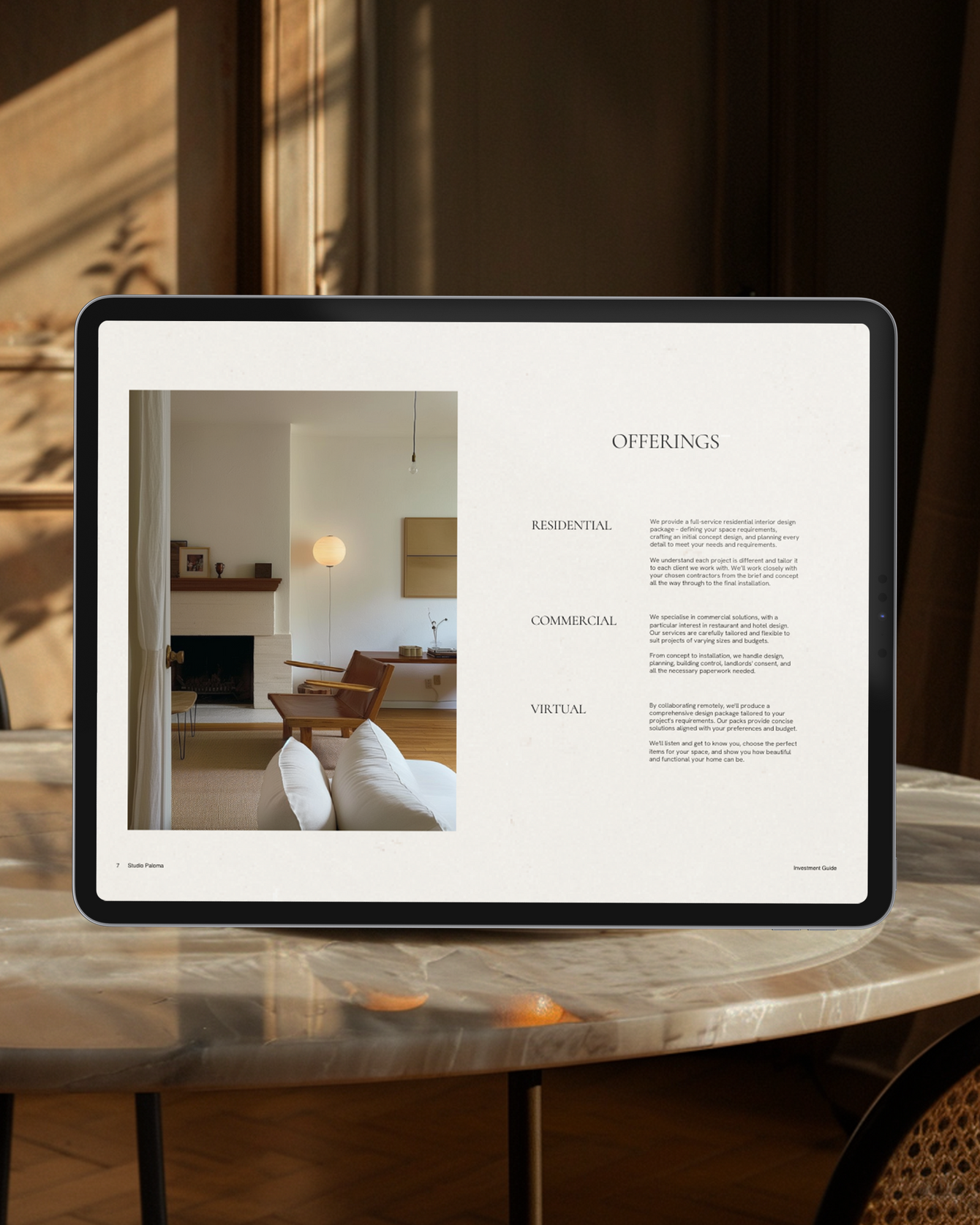Client Enquiry Template – Casa Ren Studio