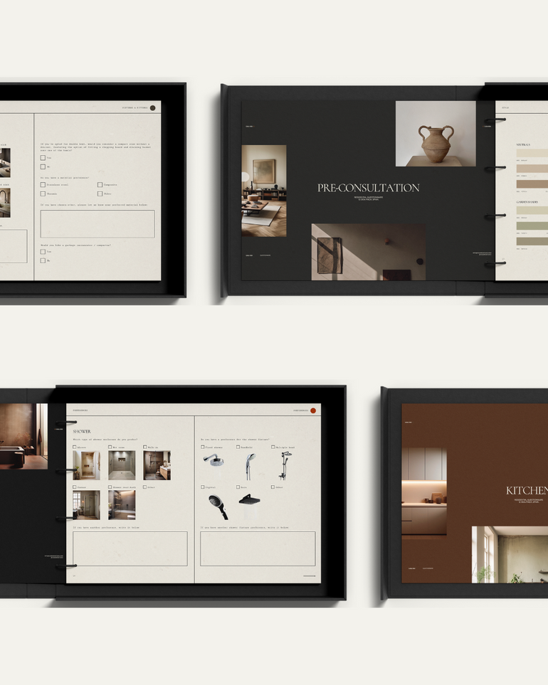 Client Questionnaires – Casa Ren Studio